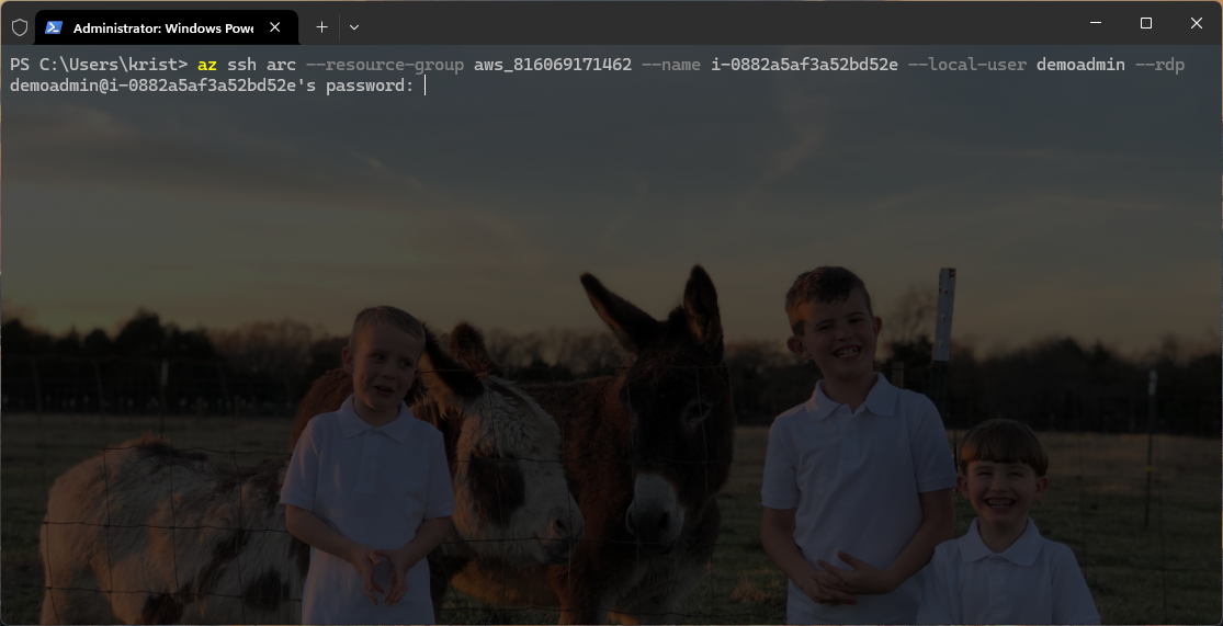 Secure Rdp Access Via Ssh For Arc Vm This Is My Demo